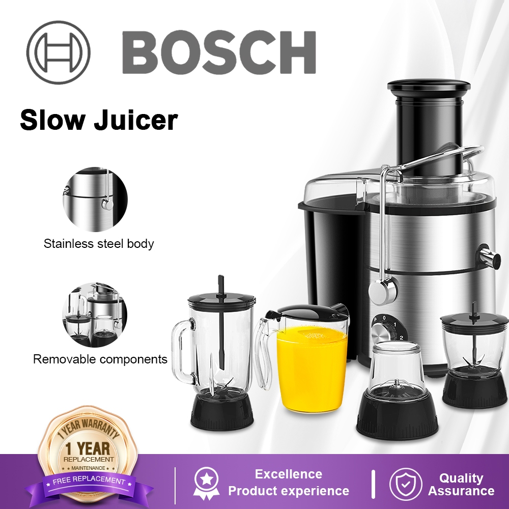 Bosch Slow Juicer Multifunctional Household Fruit Juicer Mixer Blender ...