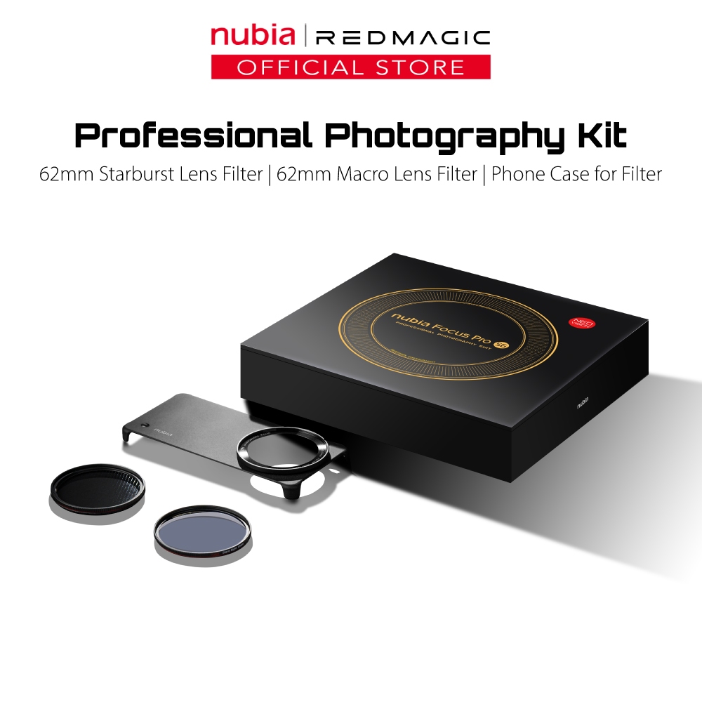 nubia Focus Pro Professional Photography Kit I 62mm Starburst Lens ...