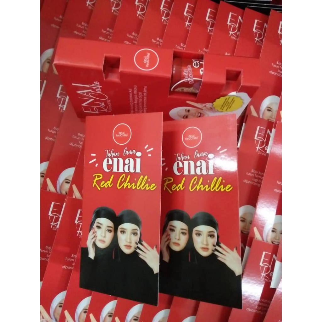 RED CHILIE Enai Inai 100% ORI HQ | Shopee Malaysia
