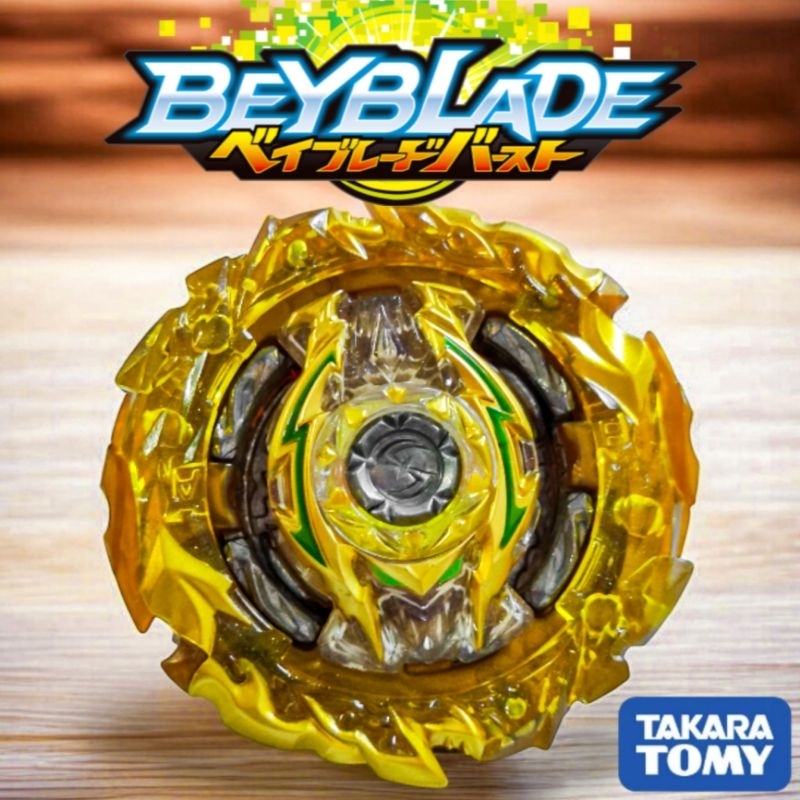 Takara Tomy Beyblade Burst Sparking (Very Rare) Gold World Spriggan.2B ...