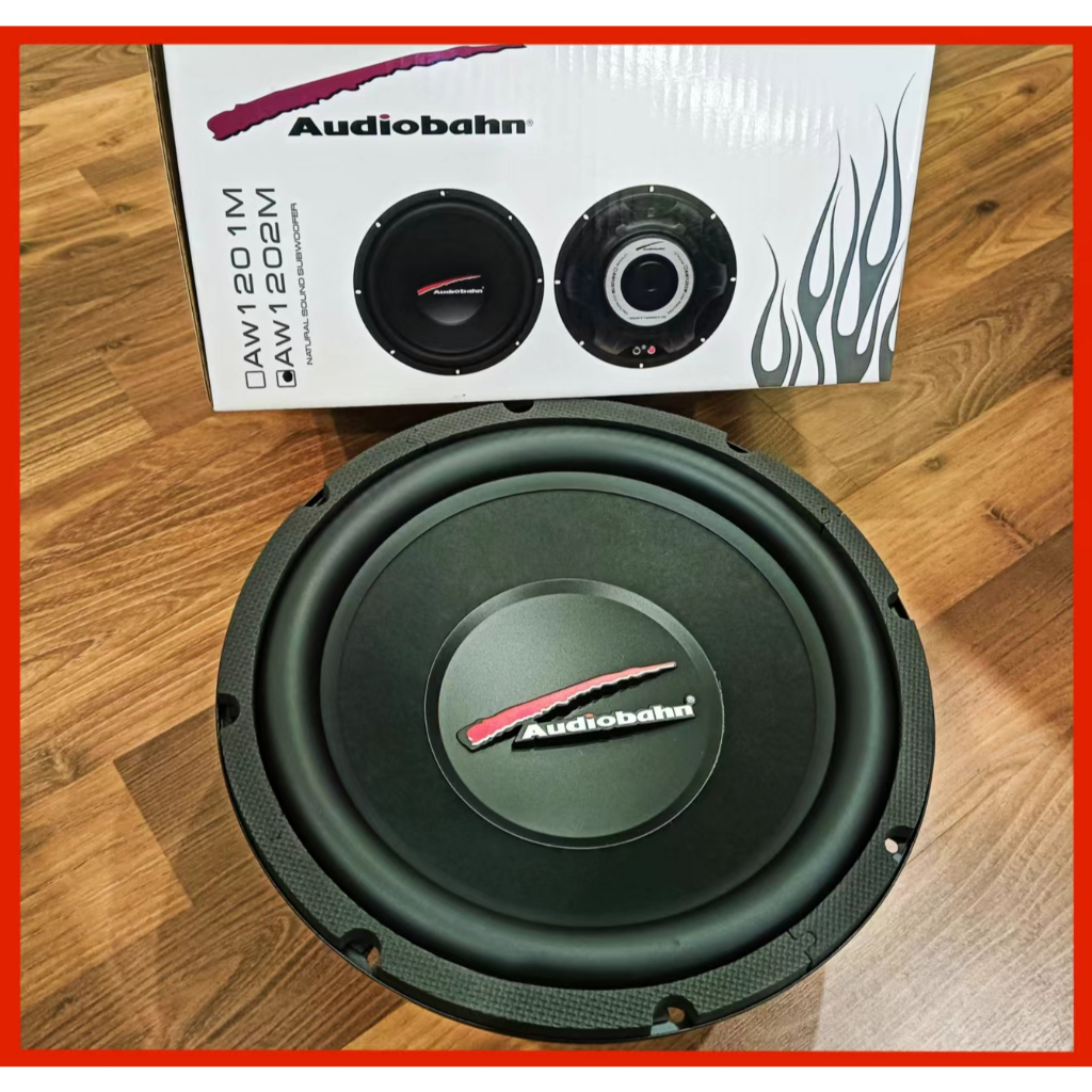 Audiobahn AW-1202M 1600 Watts 12 Inch Woofer Dual Voice Coil | Shopee ...
