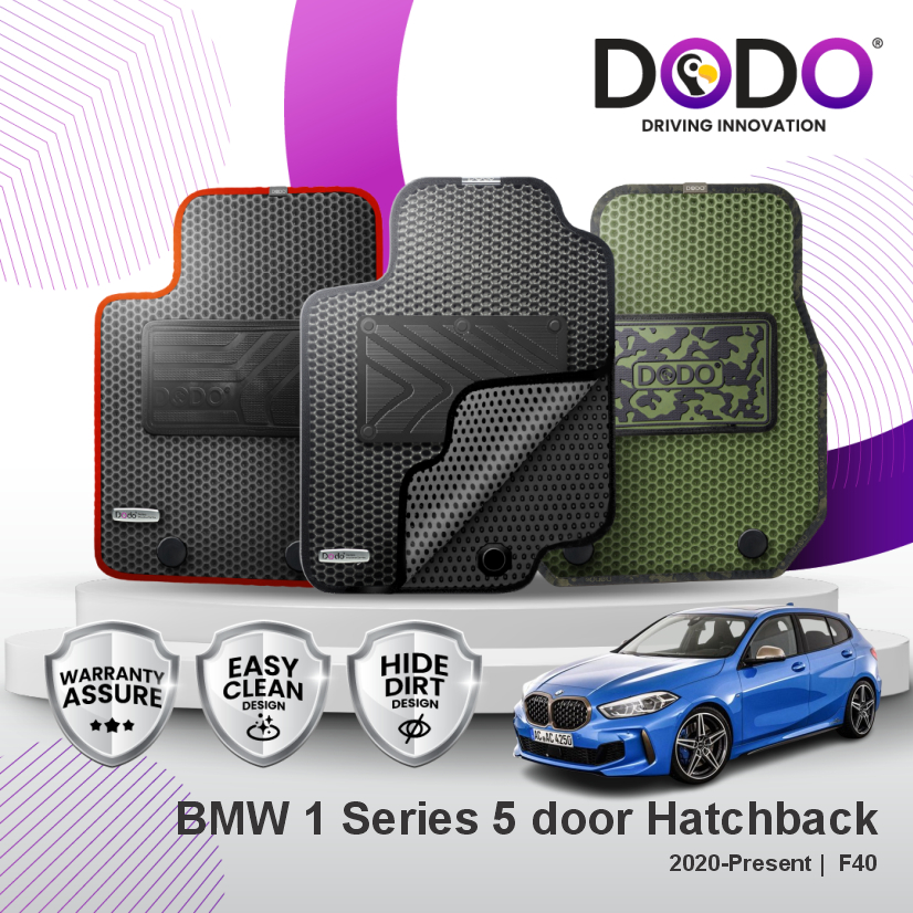 Dodo® Car Mat BMW 1 Series 5 door Hatchback 2020-Present F40 | Shopee ...