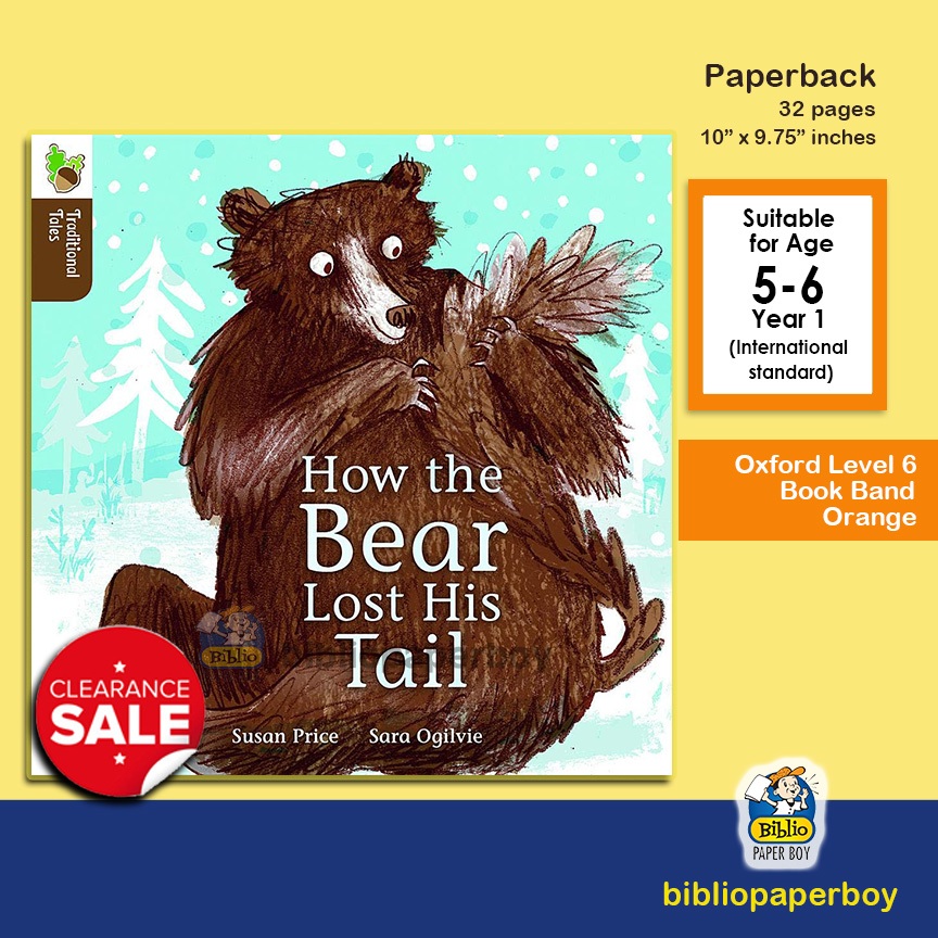 Oxford Level 6 : How the Bear Lost His Tail | Shopee Malaysia
