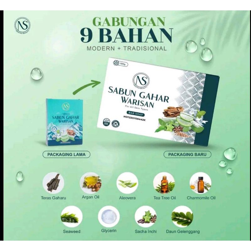 SABUN GAHAL WARISAN🌹NEW PACK🌹Sesuai Utk Gatal2 Kulit,Kudis Buta,Ezema ...