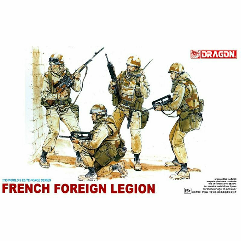 US British French Foreign Legion Desert army 1/35 Dragon Askar model ...
