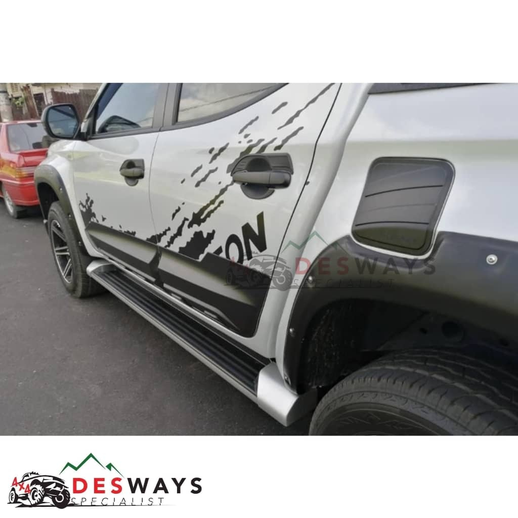 Mitsubishi Triton 2015- 2022 Side Door Cladding Cover Panel Bodykit ...