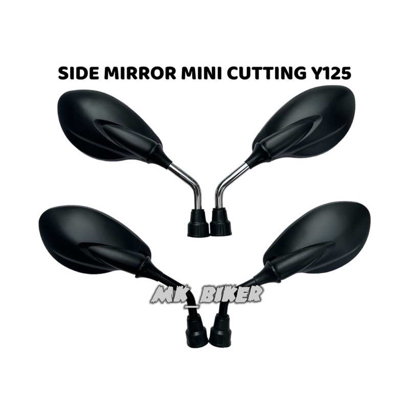 Side Mirror Mini HONDA YAMAHA Y15 LC135 RS150 EX5 WAVE KRISS DASH NVX RS150R Y16ZR NOUVO EGO ...
