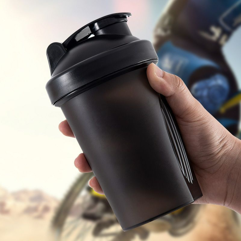 🔥Ready Stock🔥Shaker Bottle/Beaker with Stainless Steel Spring Ball ...