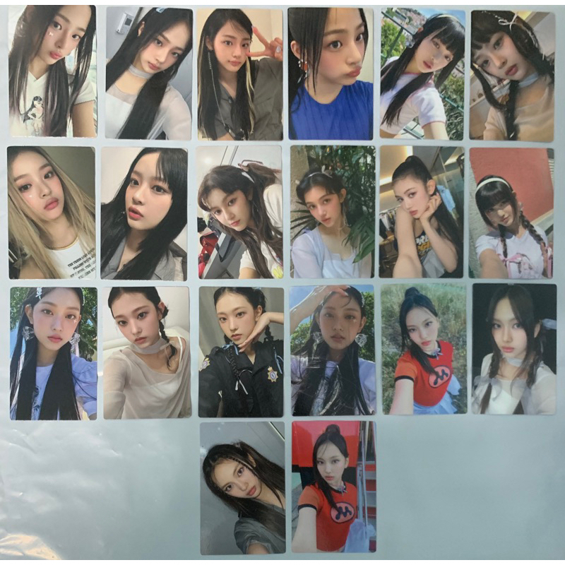 NewJeans X LINE FRIENDS Get Up Minji Hanni Danielle Haerin Hyein Photocard | Shopee Malaysia