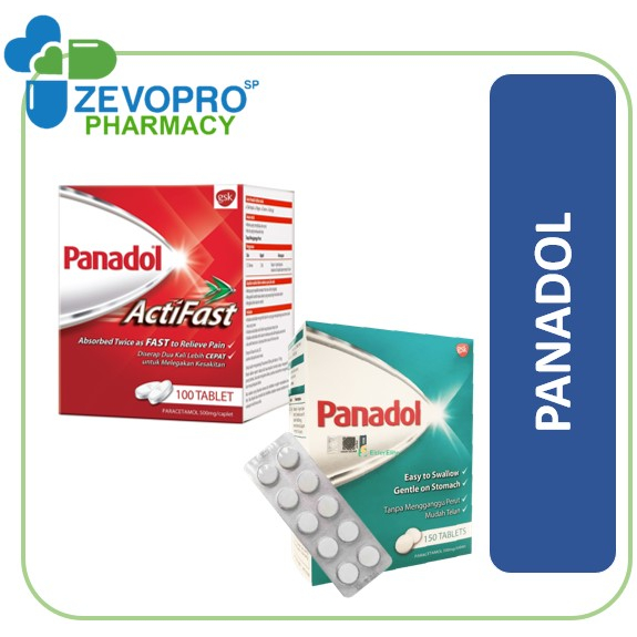[FOR PAIN/ FEVER] PANADOL REGULAR/ ACTIFAST 10'S | Shopee Malaysia