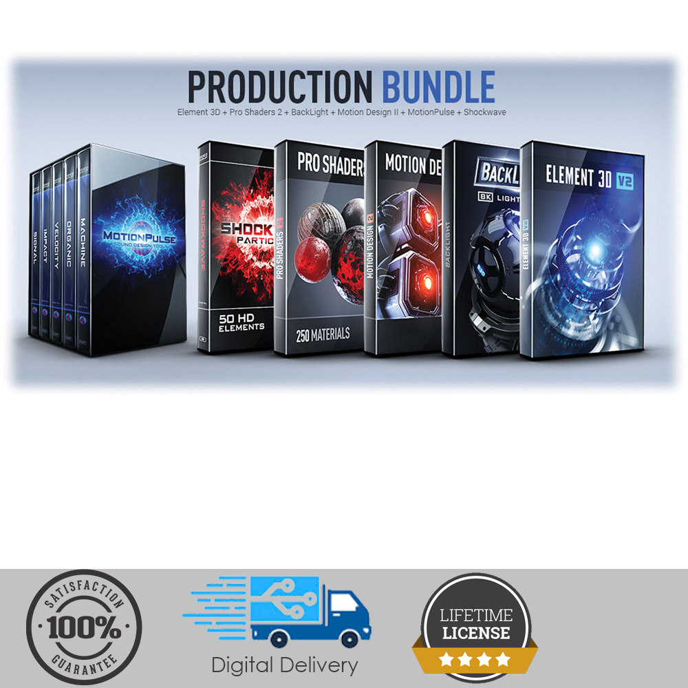 video capilot Motion Design Pack 1 & 2/ Backlight/ Pro Shader 2 plugin ...