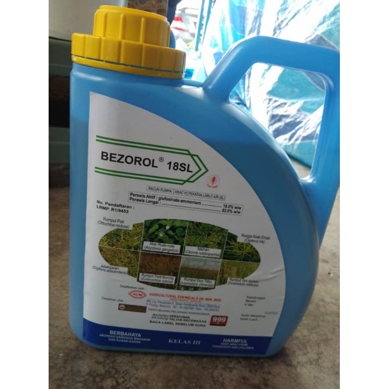 BEZOROL 18SL Racun Rumpai 4L | Shopee Malaysia