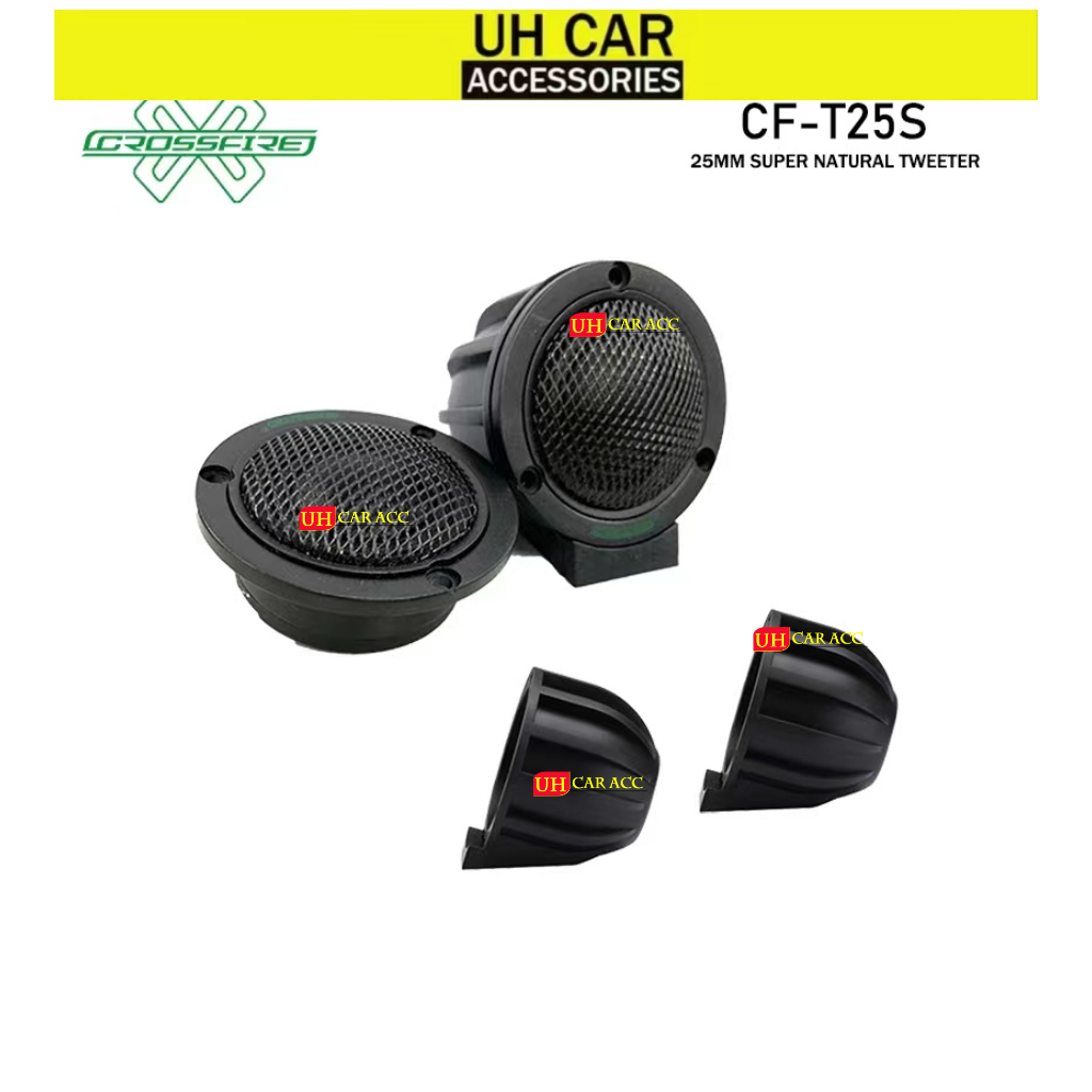 CROSSFIRE Super Natural Tweeter (25mm) T25S | Shopee Malaysia