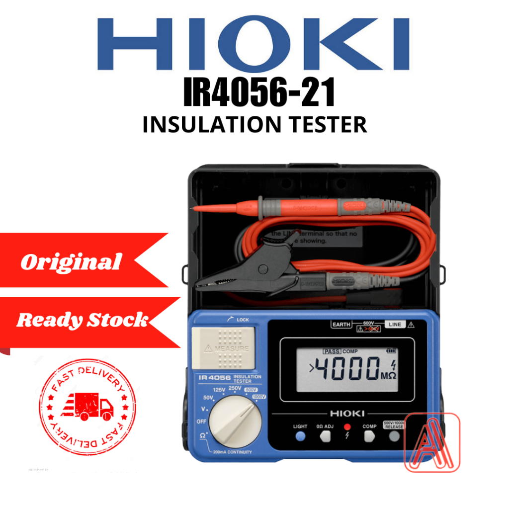 HIOKI IR4056-21 Insulation Tester -1 Year Warranty- Original | Shopee ...