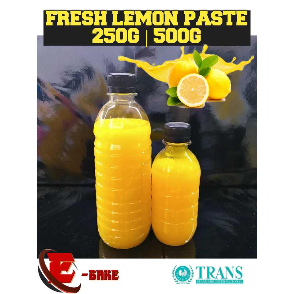 PASTE LEMON SEGAR 500G | 250G | PERASA LEMON PASTE 500G | 250G HALAL ...