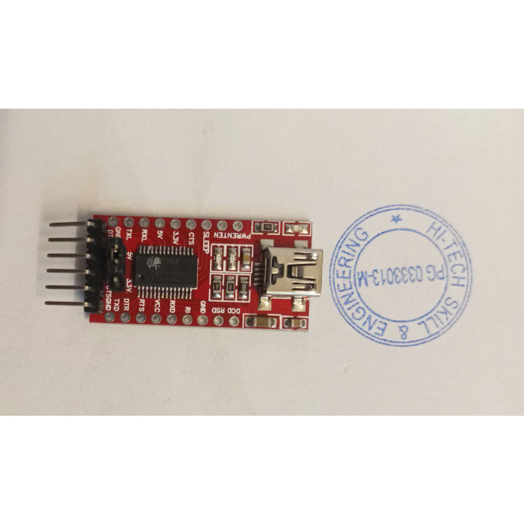 Ft232rl Usb To Ttl Ftdi Serial Adapter Module Shopee Malaysia