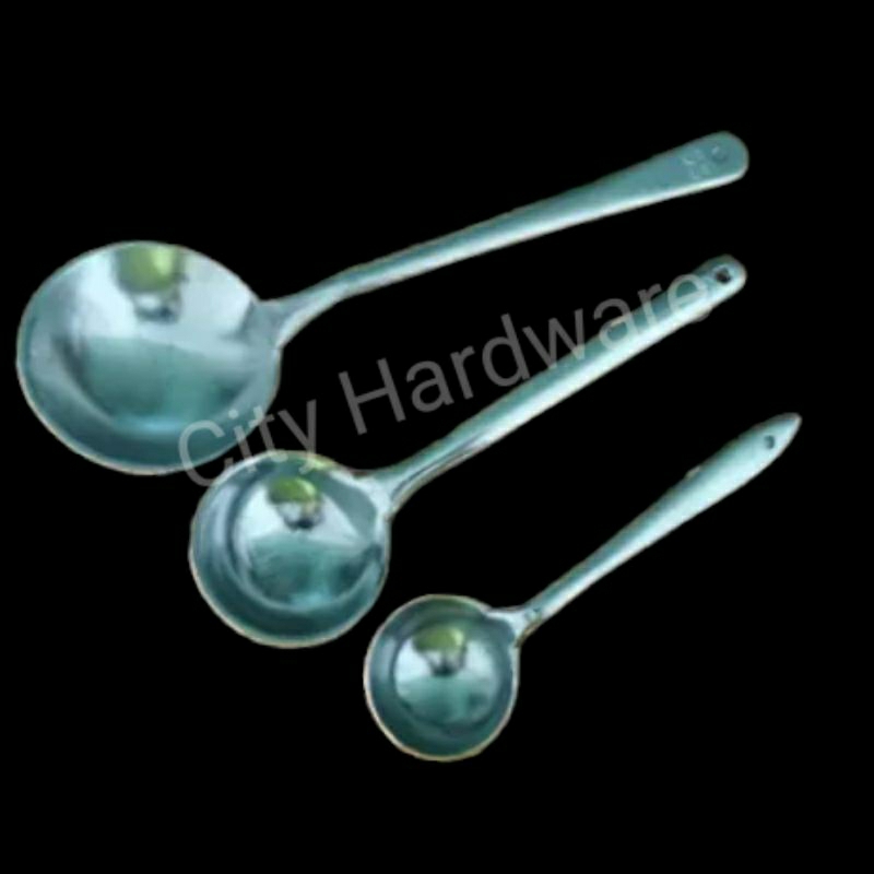 Senduk Tradisional Aluminium/Senduk Sup/Soup Ladle/Soup Spoon | Shopee ...