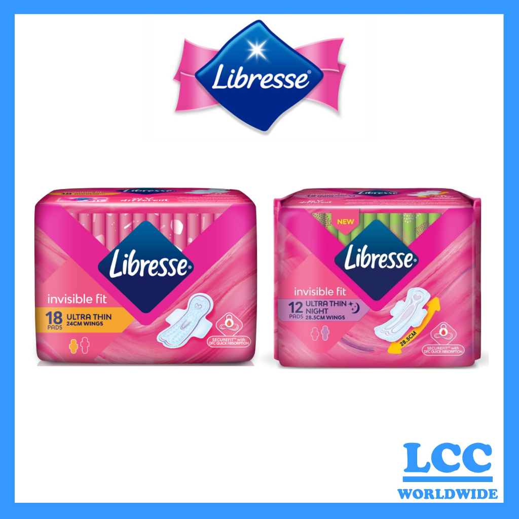 Vinda Libresse Invisible Fit Ultra Thin Unscented Pad | Shopee Malaysia