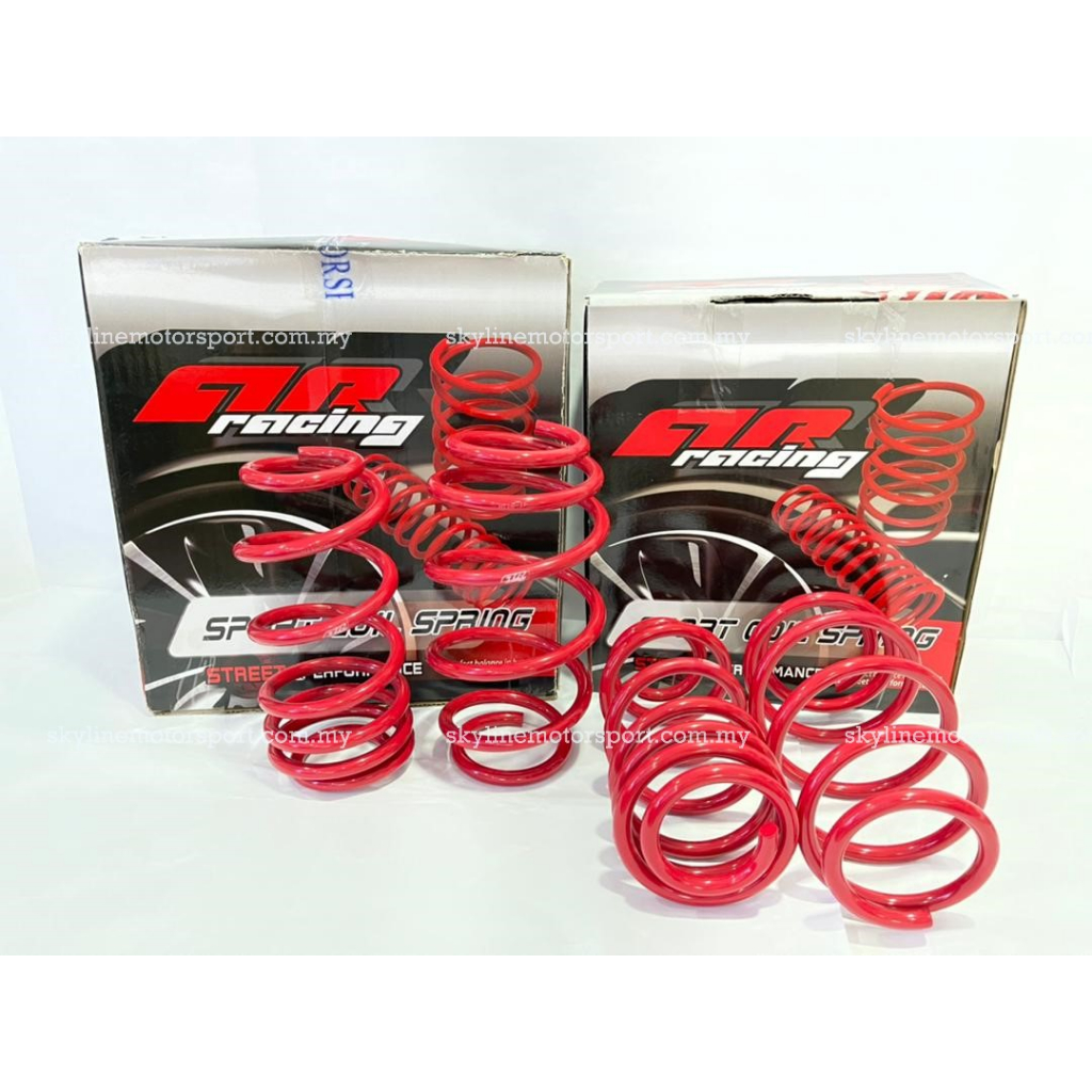 Honda Jazz GD AR Racing Lowered Coil Sport Spring 2003 2004 2005 2006 ...