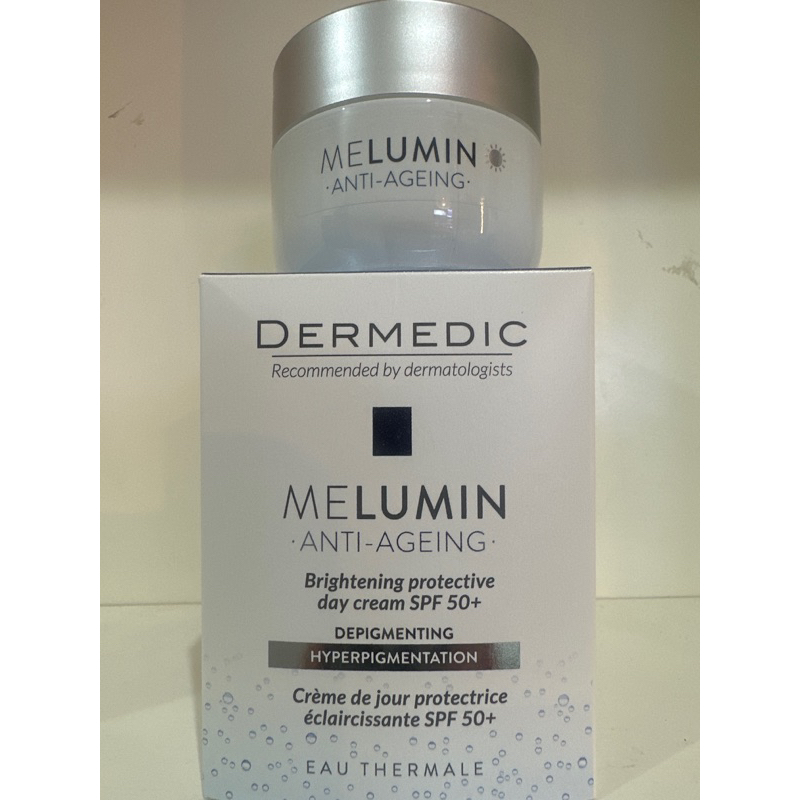 DERMEDIC MELUMIN DEPIGMENTING BRIGHTENING PROTECTIVE DAY CREAM SPF50 ...