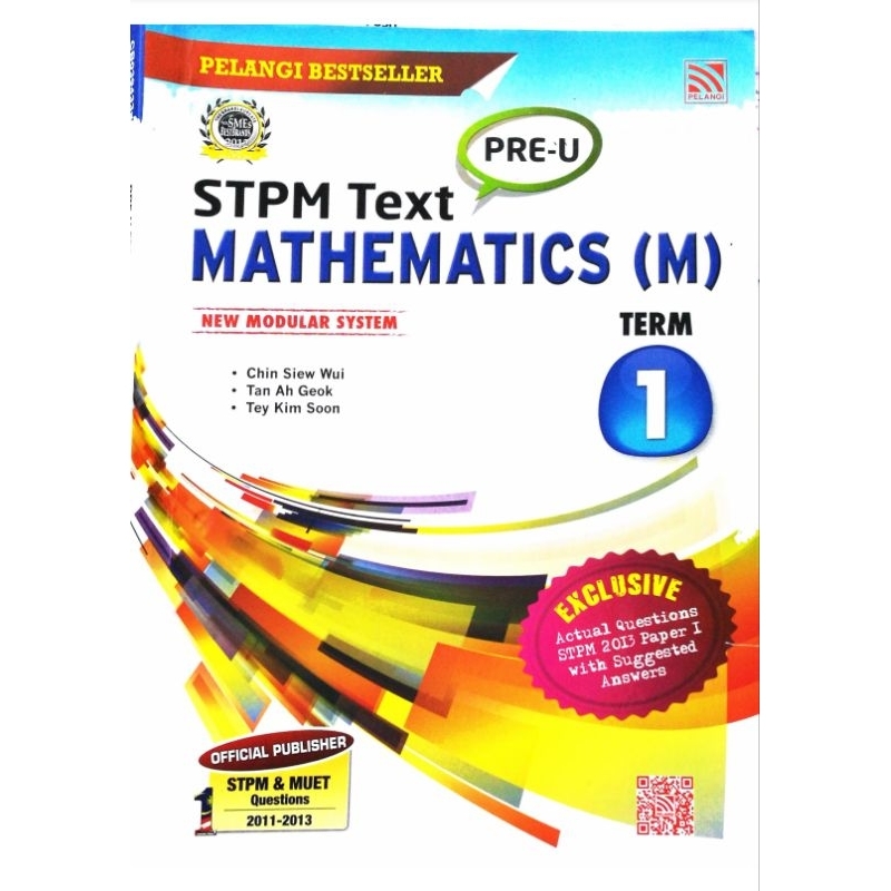 📝💻 [PDF] STPM MATHEMATICS M TEXTBOOK SEM 1/2/3 LIFETIME (PELANGI) 💻 📝 | Shopee Malaysia