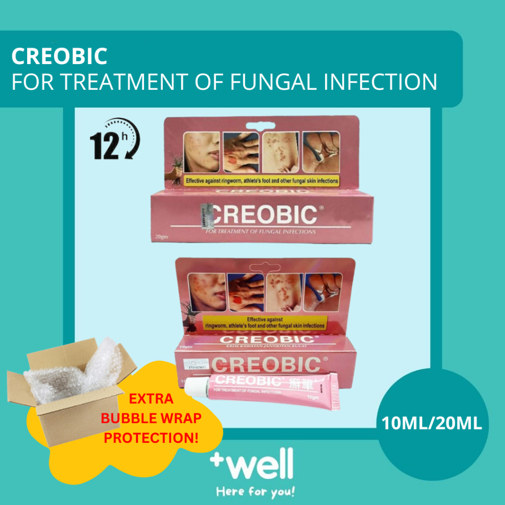 CREOBIC Cream for treatment of fungal infection 10ml/20ml | Shopee Malaysia