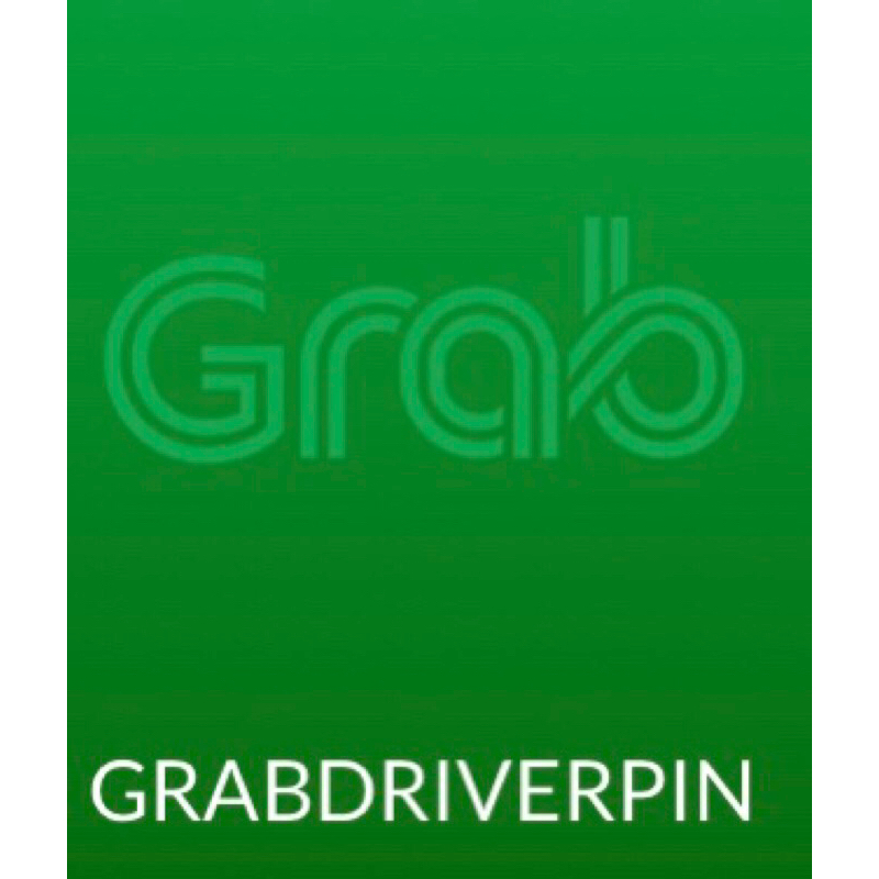 GRAB DRIVER PIN RM10/RM30/RM50 | Shopee Malaysia