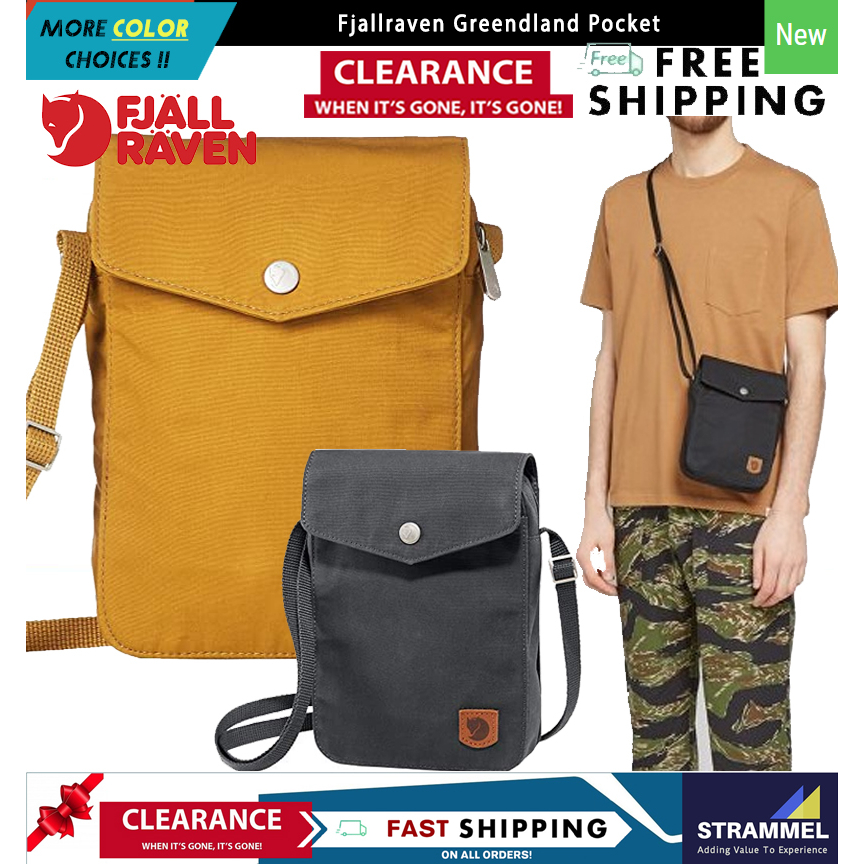 Fjallraven Greenland Pocket Versatile Little Shoulder Security Sling ...