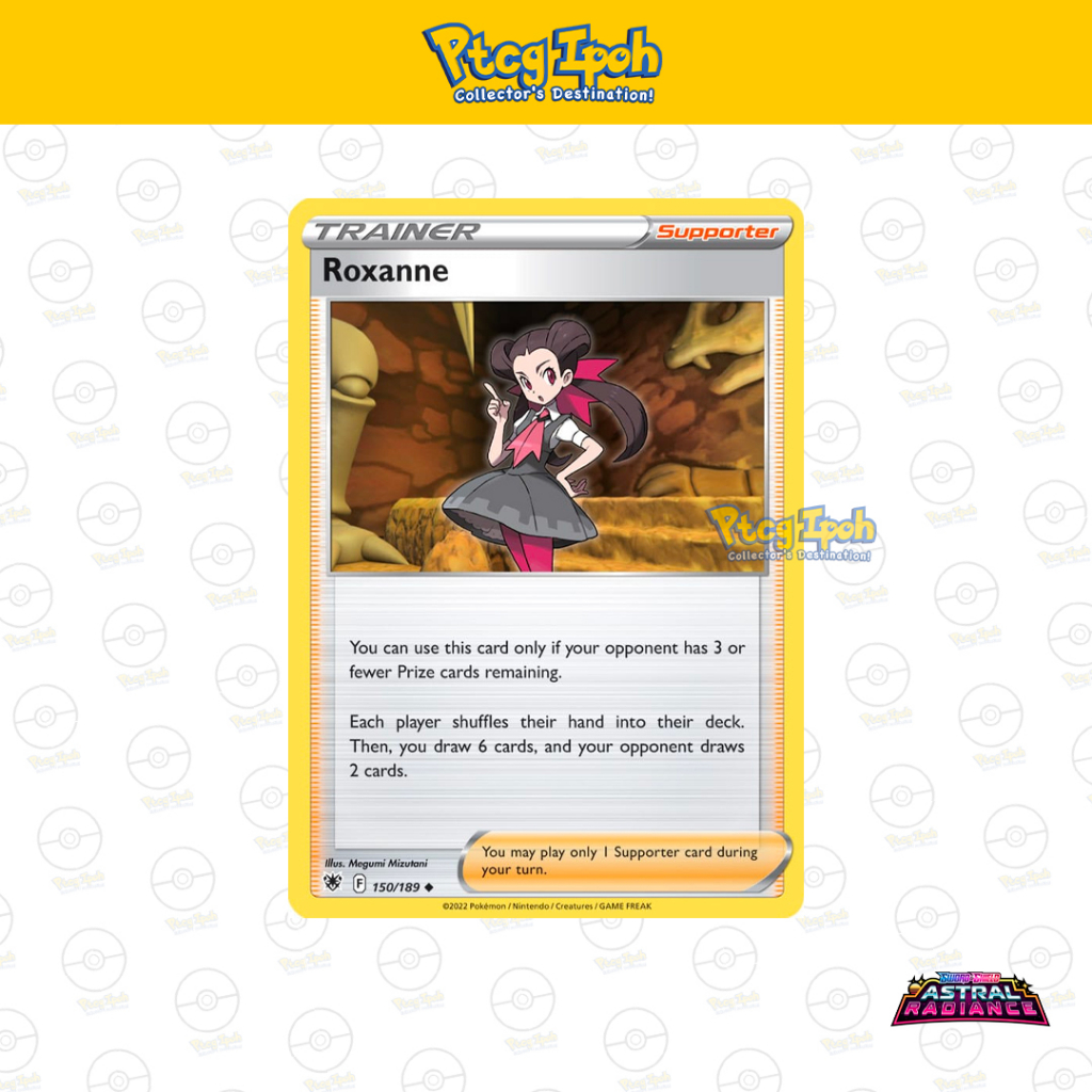 [Pokémon TCG] Astral Radiance: Roxanne - 150/189 - Uncommon | Shopee ...