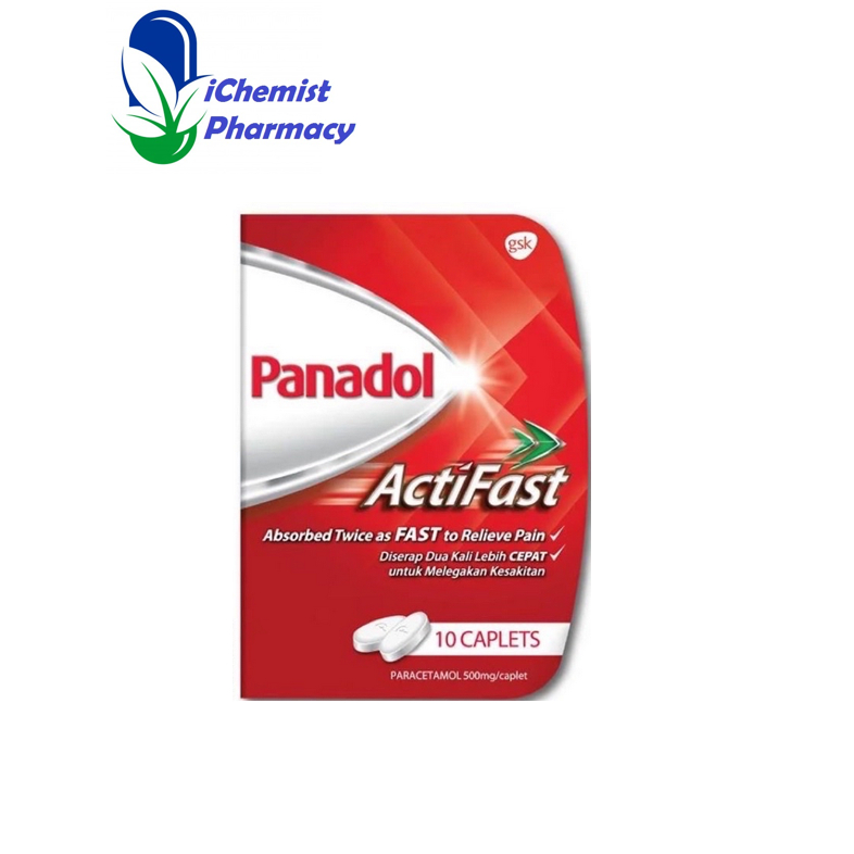[GENUINE] PANADOL ACTIFAST 10 TABS / BOX - PANADOL ACTIFAST 20 TABS ...