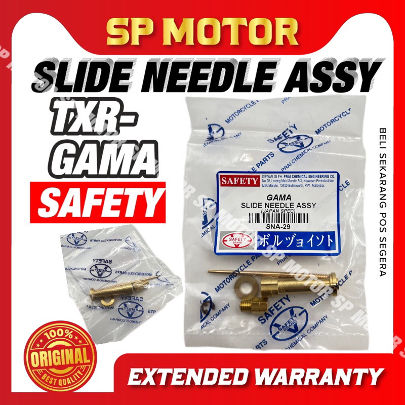 ( SAFETY ) SLIDE NEEDLE Suzuki TXR GAMA Jarum Slide Carburetor TXR150 ...