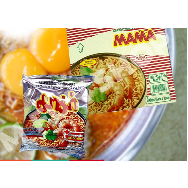 Thailand Mama mee instant noodle 55g | Shopee Malaysia