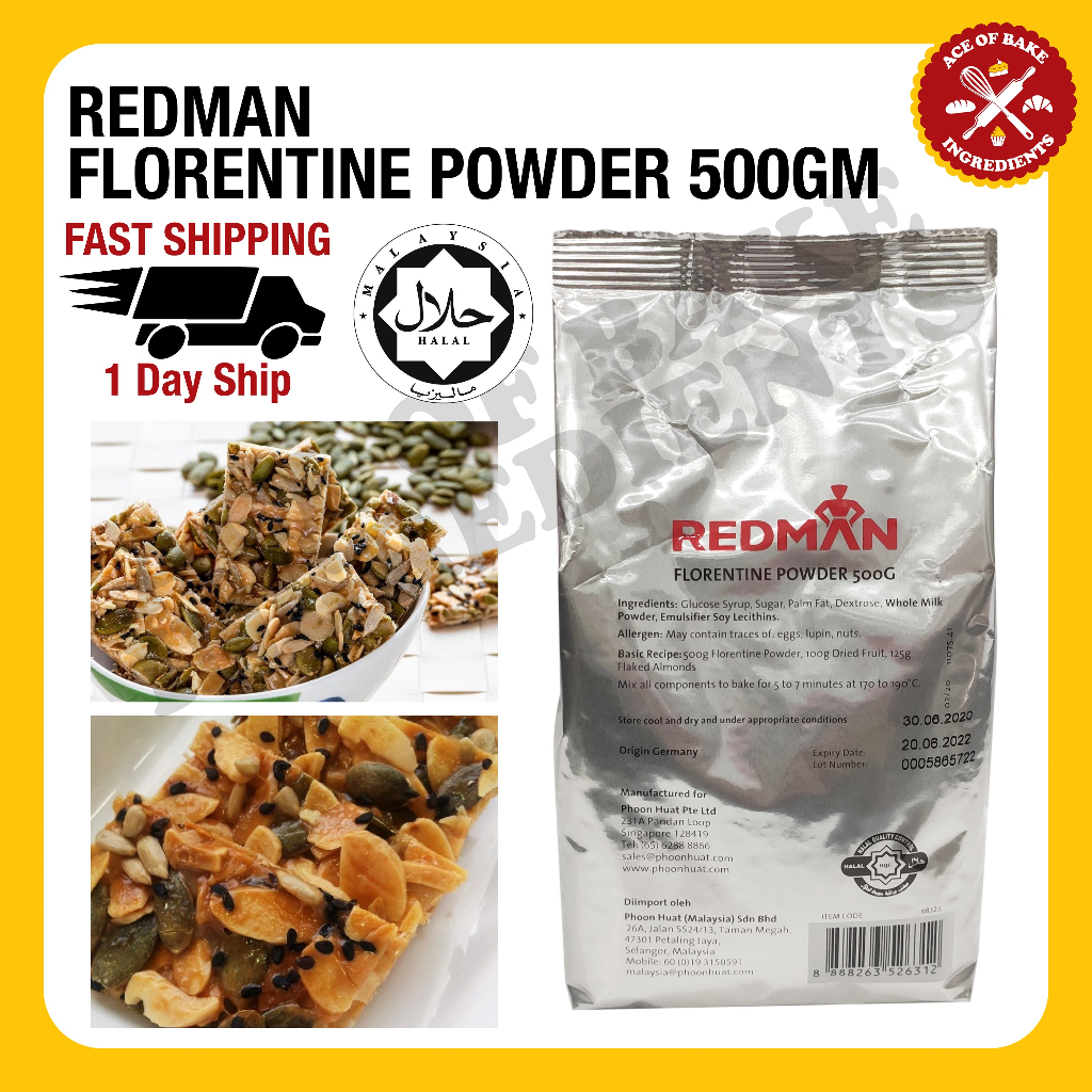REDMAN Florentine Powder 500g | Shopee Malaysia