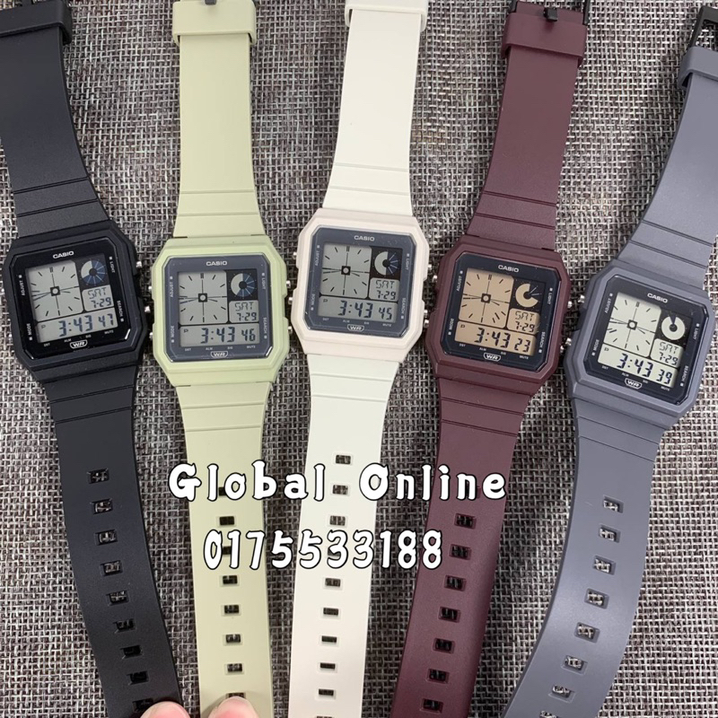 100% ORIGINAL CASIO RETRO VINTAGE SERIES DIGITAL LF-20W-1A/LF-20W-3A/LF-20W-5A/LF-20W-8A/LF-20W ...