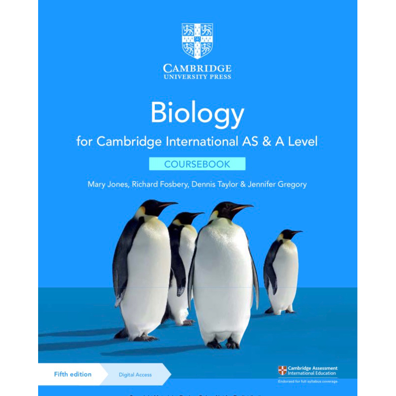 NEW CAMBRIDGE INTERNATIONAL AS AND A LEVEL BIOLOGY COURSEBOOK - PRINTED ...