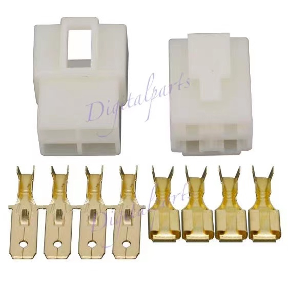 [Ready Stock] 6.3mm Terminal Socket Connector General Wire Connector 1 ...