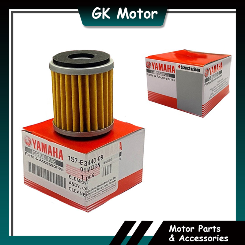 QR CODE OIL FILTER LC135 V1 - V8 Y15ZR V1 V2 Y16 LAGENDA MT15 R15 XMAX ...