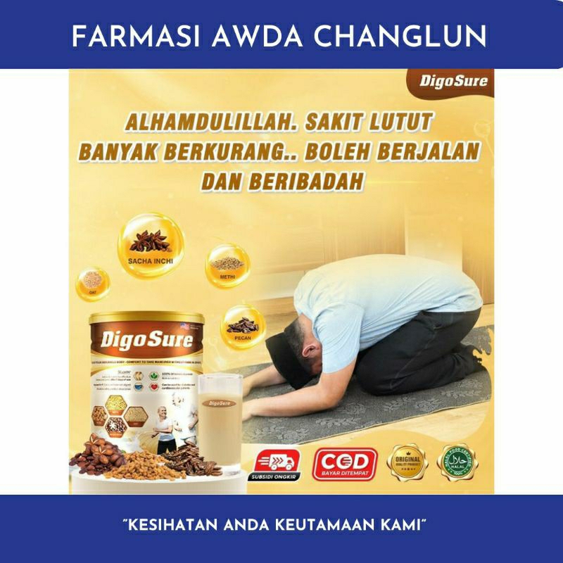 DIGOSURE NUT MILK 20G x 2 @ 400G | Shopee Malaysia