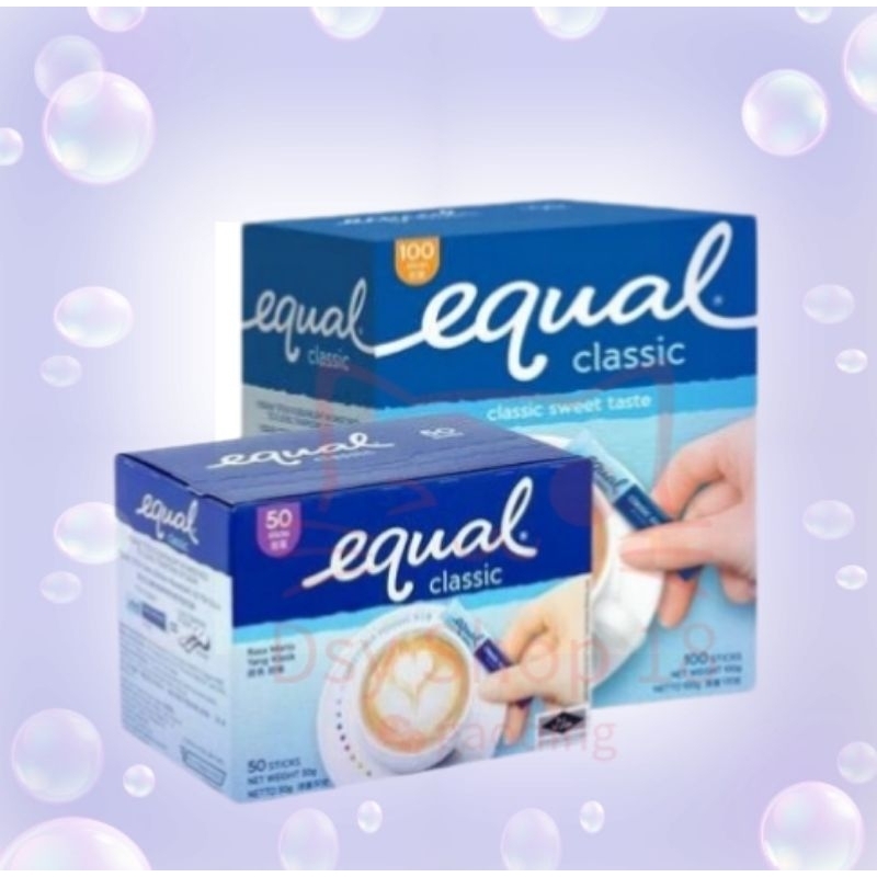 Equal Classic Sweet Taste Sticks [50's/100's] | Shopee Malaysia