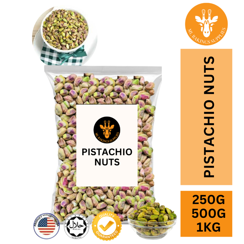 [READY STOCK] American Pistachio 250G, 500g, 1kg Pistachio Nut / Kacang ...