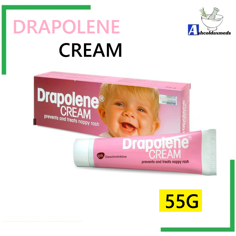 (55gm) Drapolene Cream Prevents and Treats Nappy Rash EXP06/27 | Shopee ...