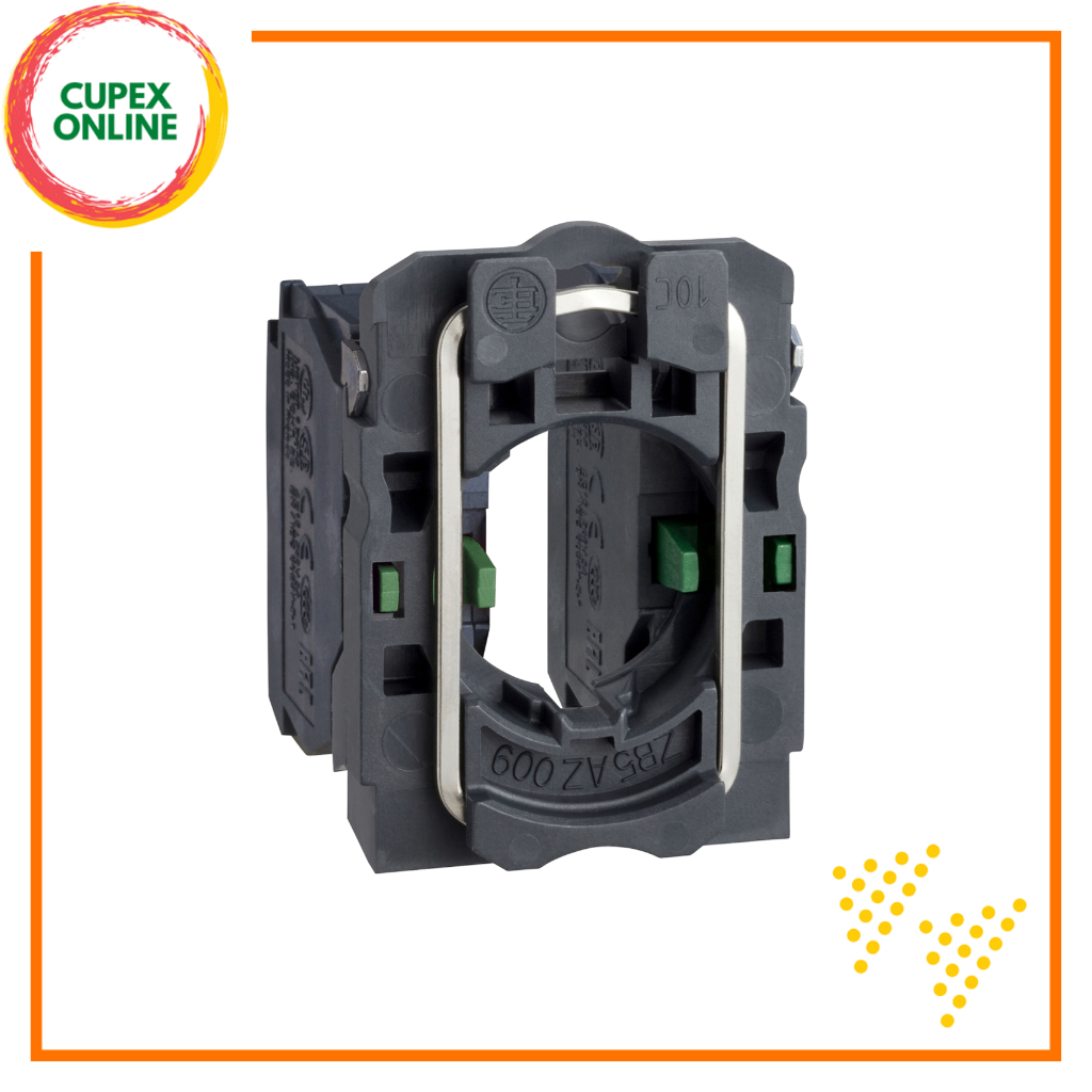 SCHNEIDER ELECTRIC ELECTRIC Harmony XB5 ZB5AZ Single Contact Block with ...