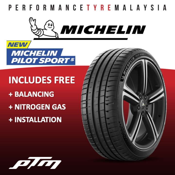 245/35R18 Michelin Pilot Sport 5 PS5 Tyre (FREE INSTALLATION/DELIVERY) | Shopee Malaysia