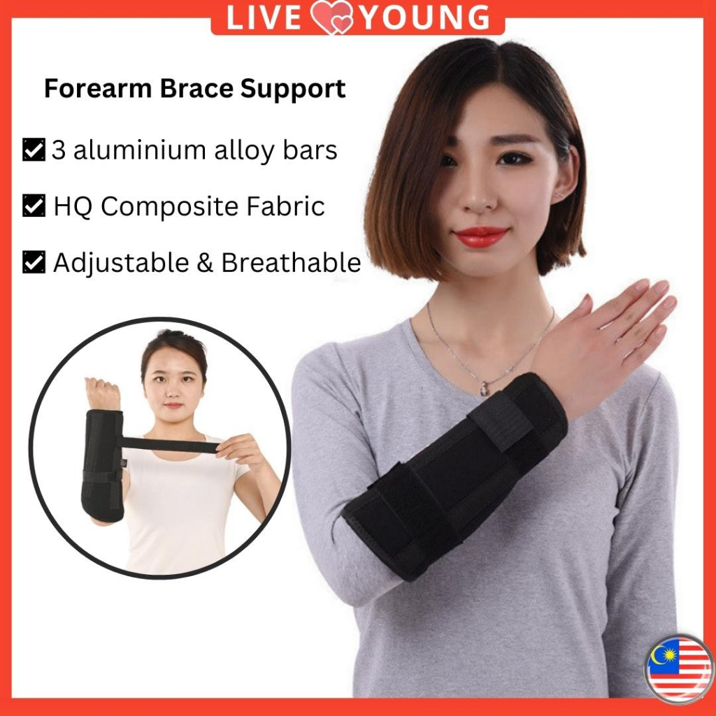 Forearm Brace Support Strap Arm Guard Splint Fracture Hand Rehab ...