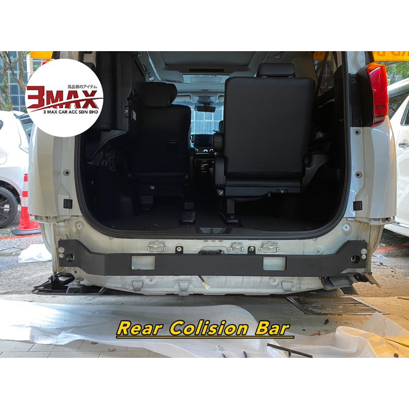 TOYOTA VELLFIRE ALPHARD AGH30 REAR COLLISION SAFETY BAR | Shopee Malaysia