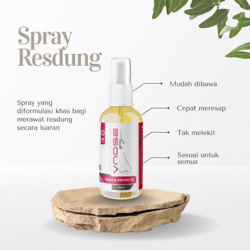 V Nose Spray Resdung Gatal hidung sinus alahan hidung tersumbat ...