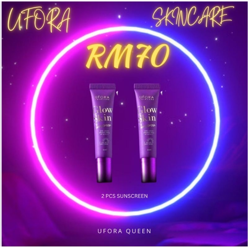 Sunscreen UFORA original 💯 HQ | Shopee Malaysia
