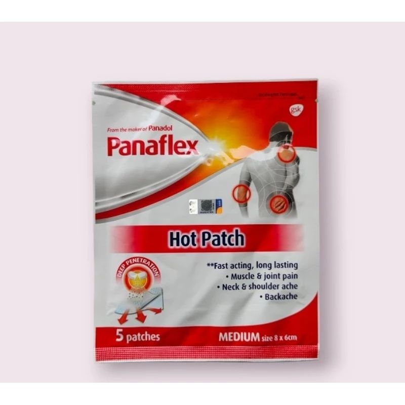 Panaflex Hot Patch Muscle & Joint Pain 5's | Shopee Malaysia