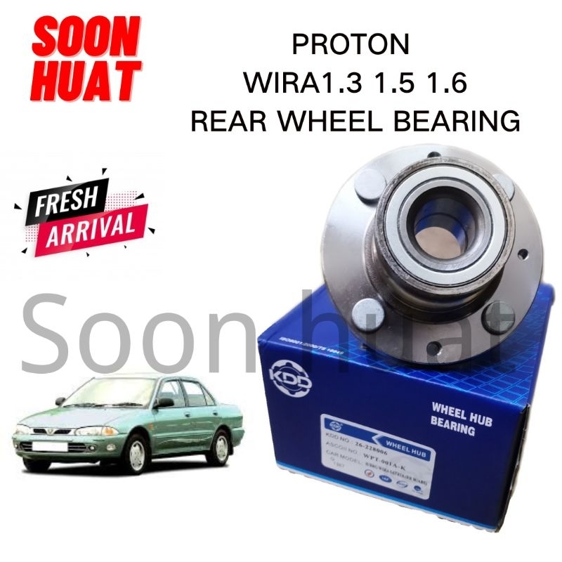 KDD WHEEL HUB BEARING REAR PROTON WIRA SATRIA 1.3/1.5/1.6/1.8 1year ...