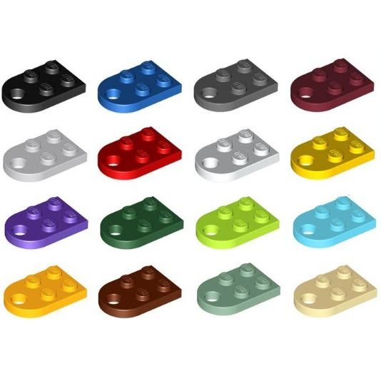 LEGO PARTS 3176 3 x 2 with Hole, Modified Plate | Shopee Malaysia